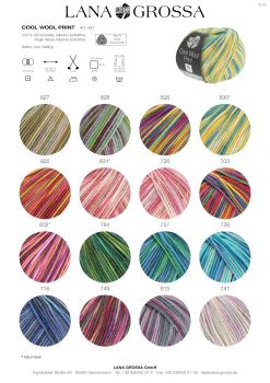 Cool Wool Print & Punto | Lalaine