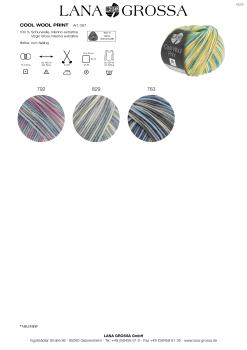 Cool Wool Print & Punto | Lalaine